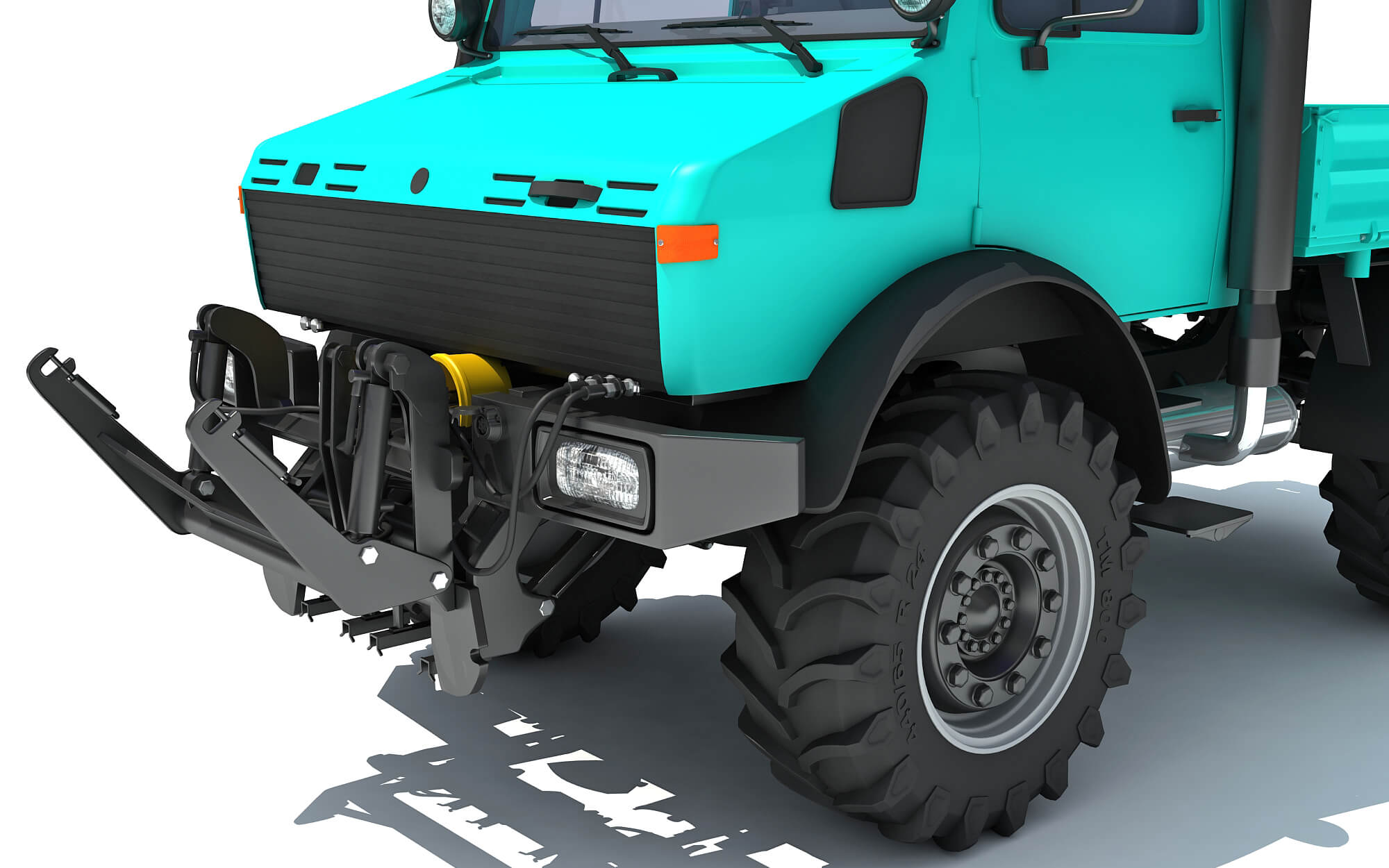 Multi Purpose Tractor Truck - 3D Model by 3D Horse