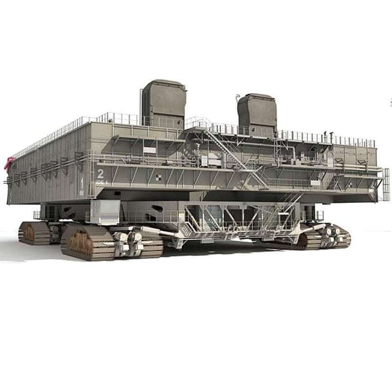 NASA Crawler and Mobile Launch Platform - 3D Model by 3D Horse