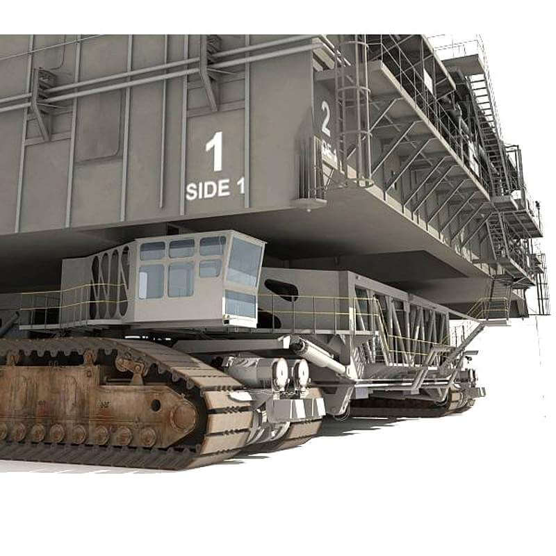 NASA Crawler and Mobile Launch Platform - 3D Model by 3D Horse