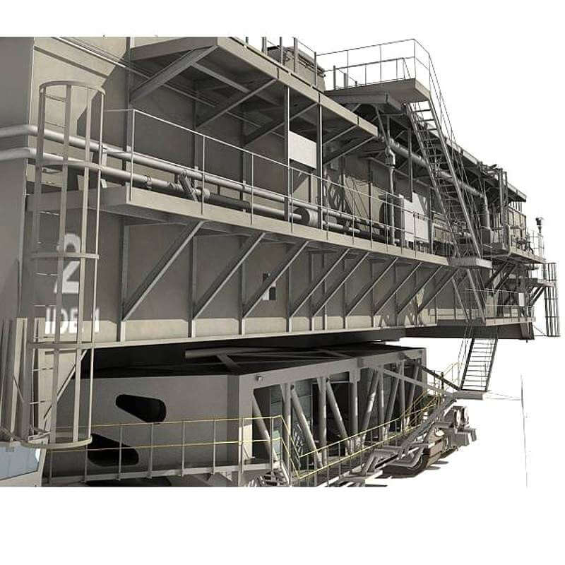 NASA Crawler and Mobile Launch Platform - 3D Model by 3D Horse