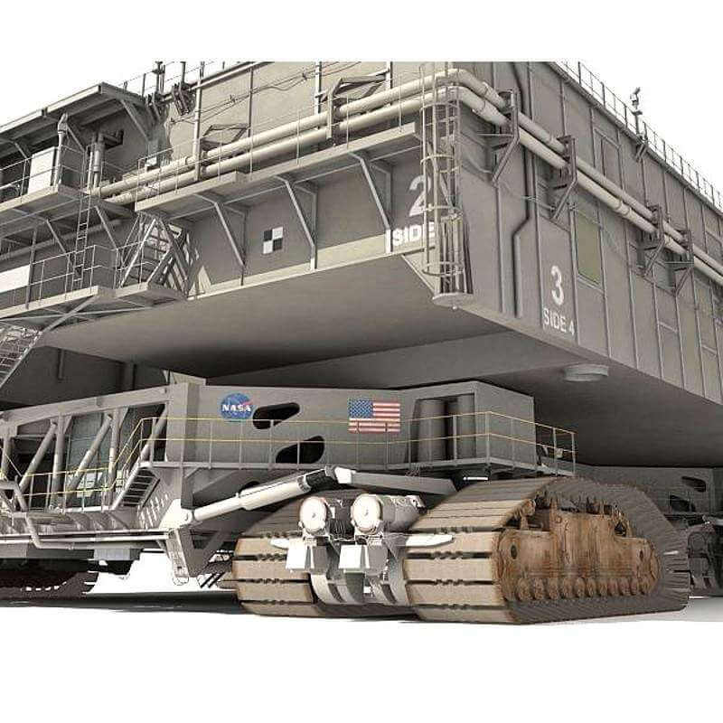 NASA Crawler and Mobile Launch Platform - 3D Model by 3D Horse