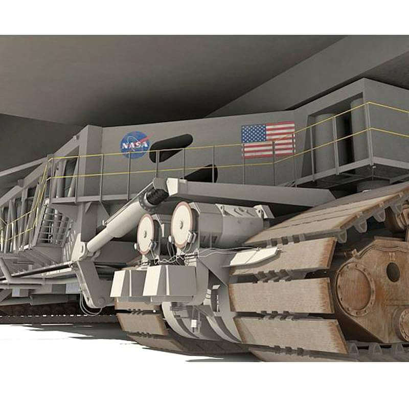 NASA Crawler and Mobile Launch Platform - 3D Model by 3D Horse