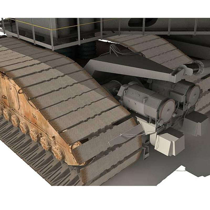 NASA Crawler and Mobile Launch Platform - 3D Model by 3D Horse