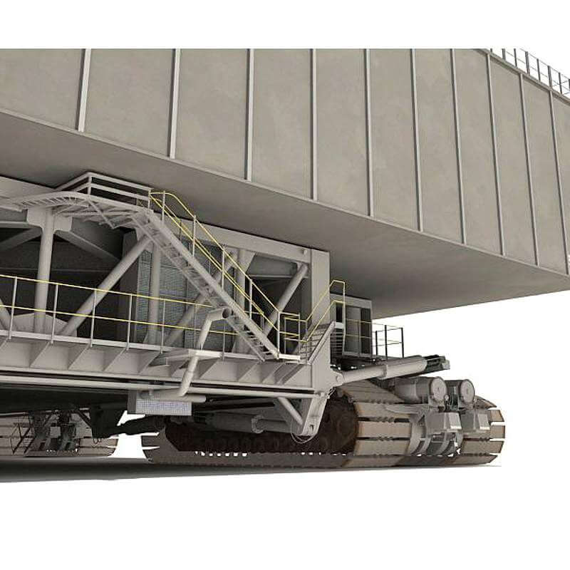 NASA Crawler and Mobile Launch Platform - 3D Model by 3D Horse