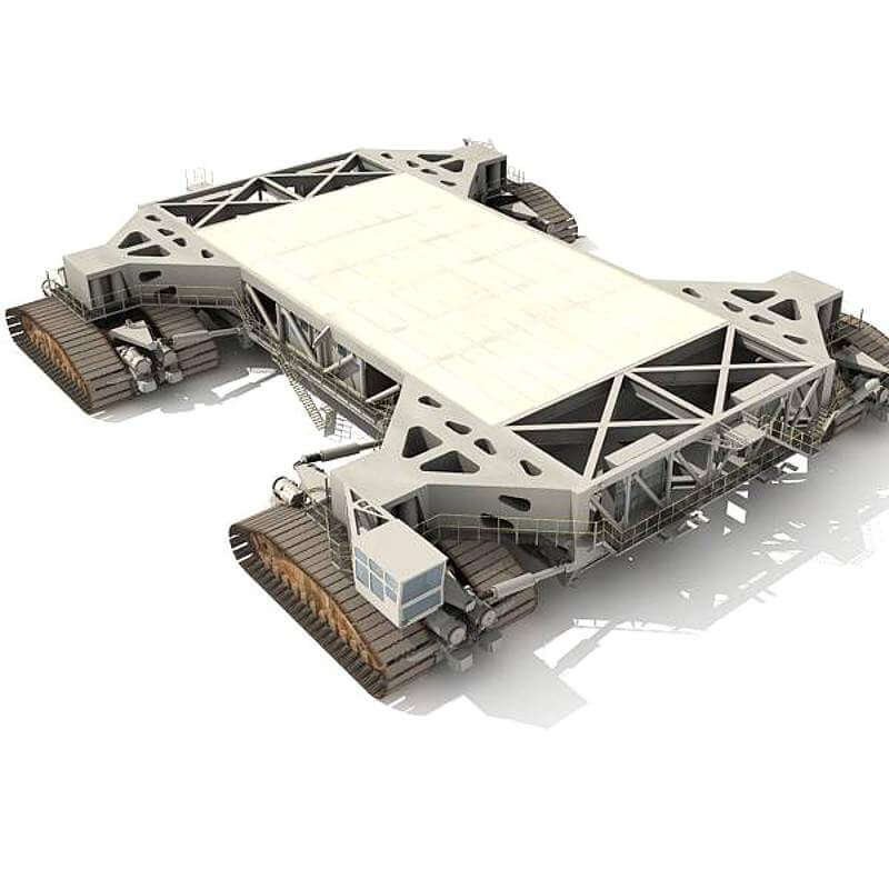 NASA Crawler and Mobile Launch Platform - 3D Model by 3D Horse