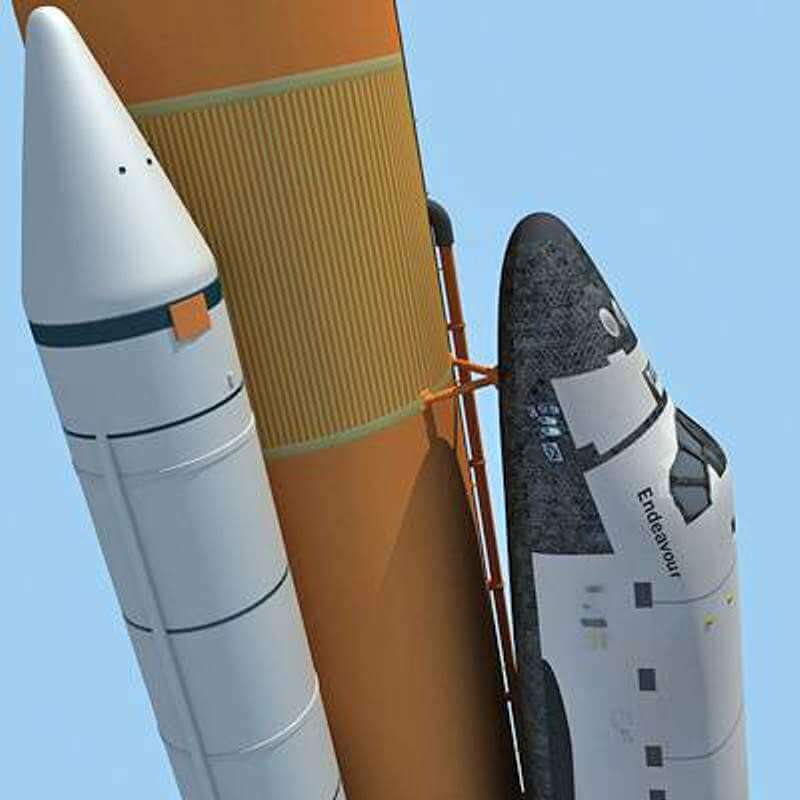 NASA Endeavour Space Shuttle - 3D Model by 3D Horse