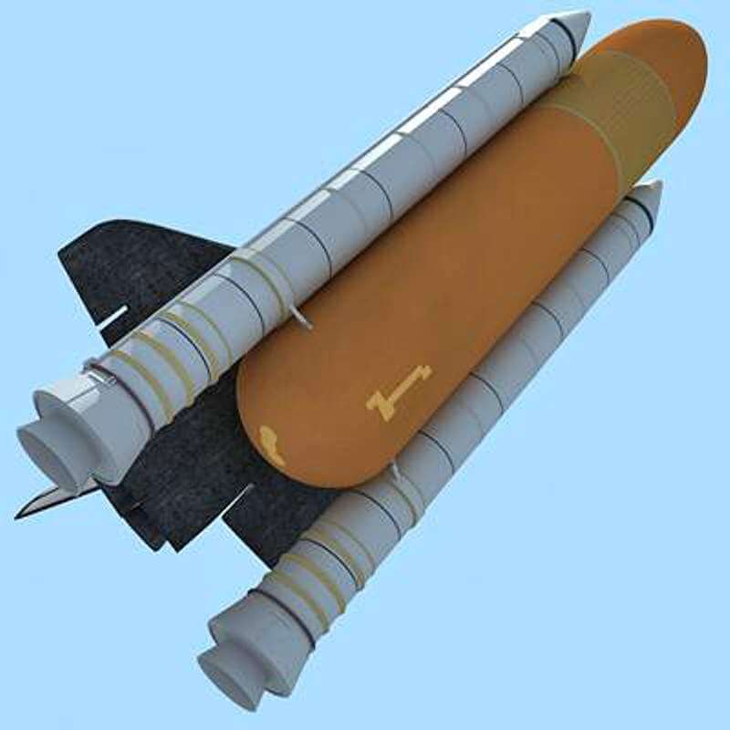 NASA Endeavour Space Shuttle - 3D Model by 3D Horse