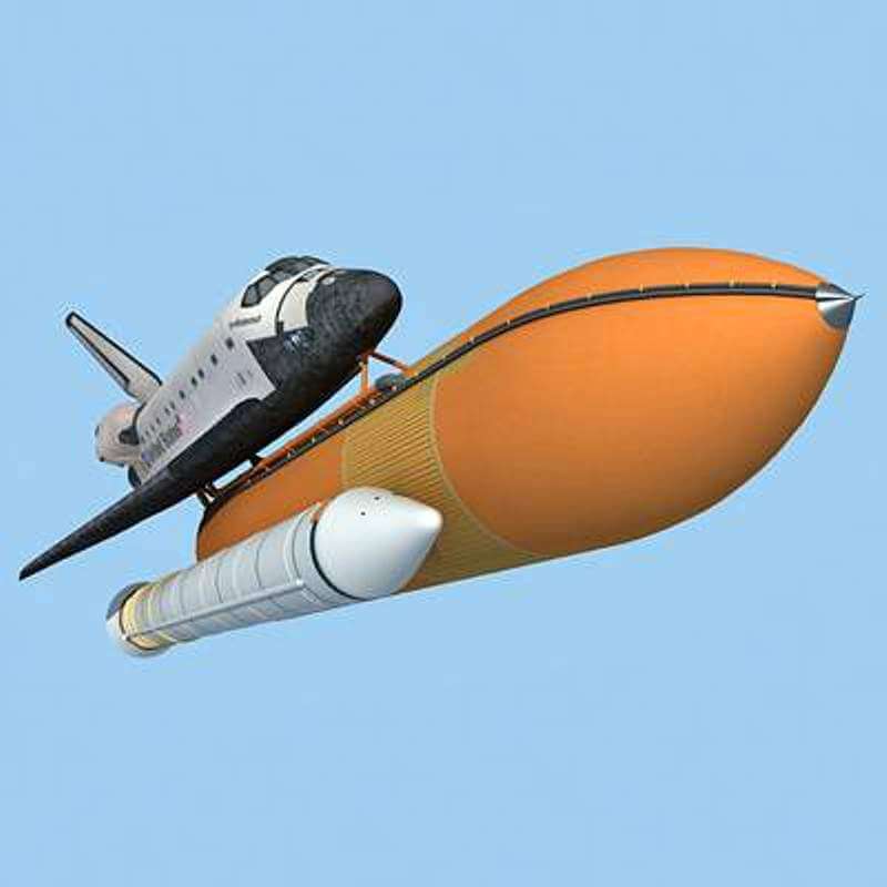 NASA Endeavour Space Shuttle - 3D Model by 3D Horse