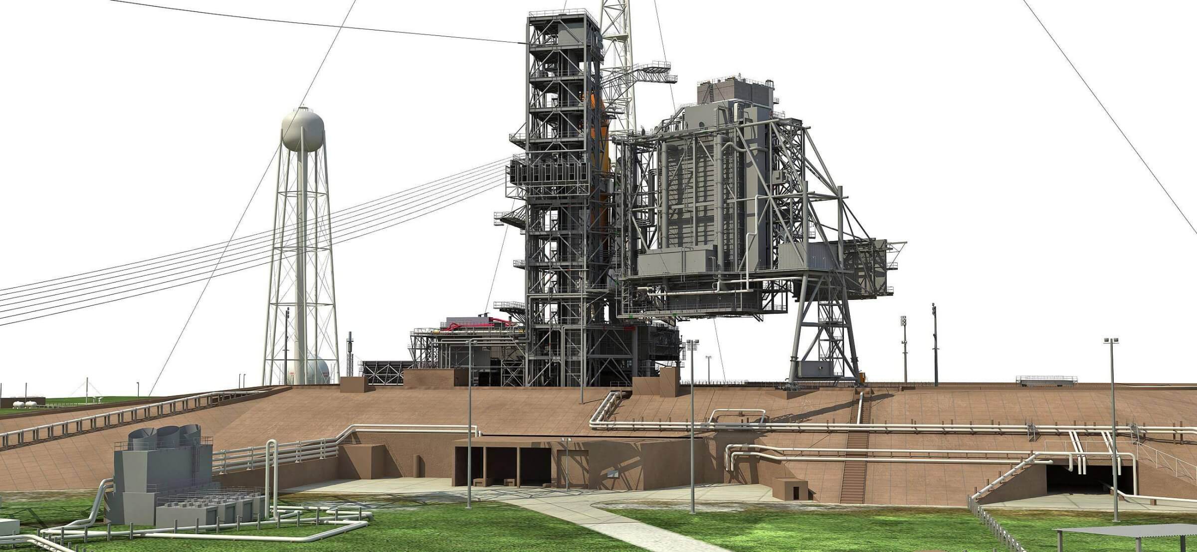 NASA Launch Complex 39B - 3D Model by 3D Horse