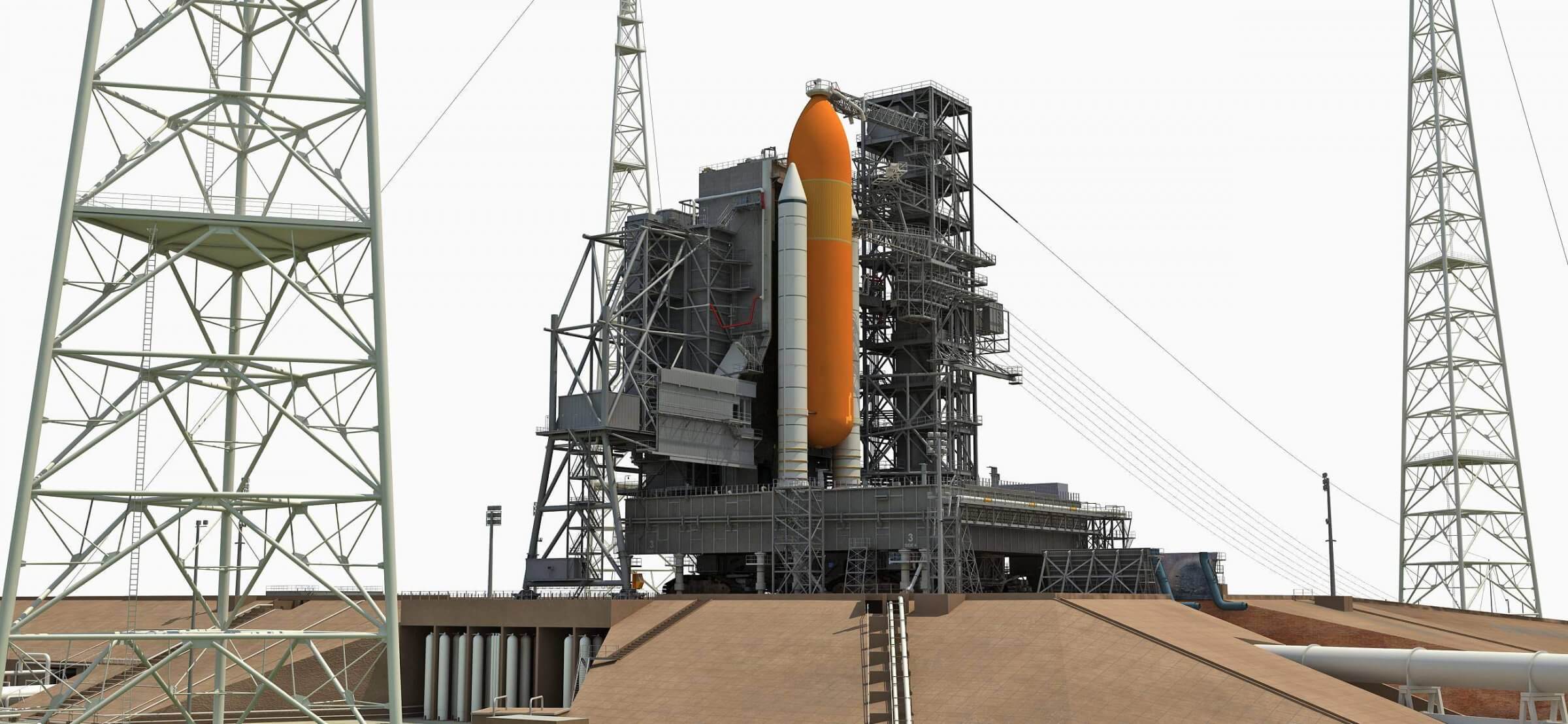 NASA Launch Complex 39B - 3D Model by 3D Horse