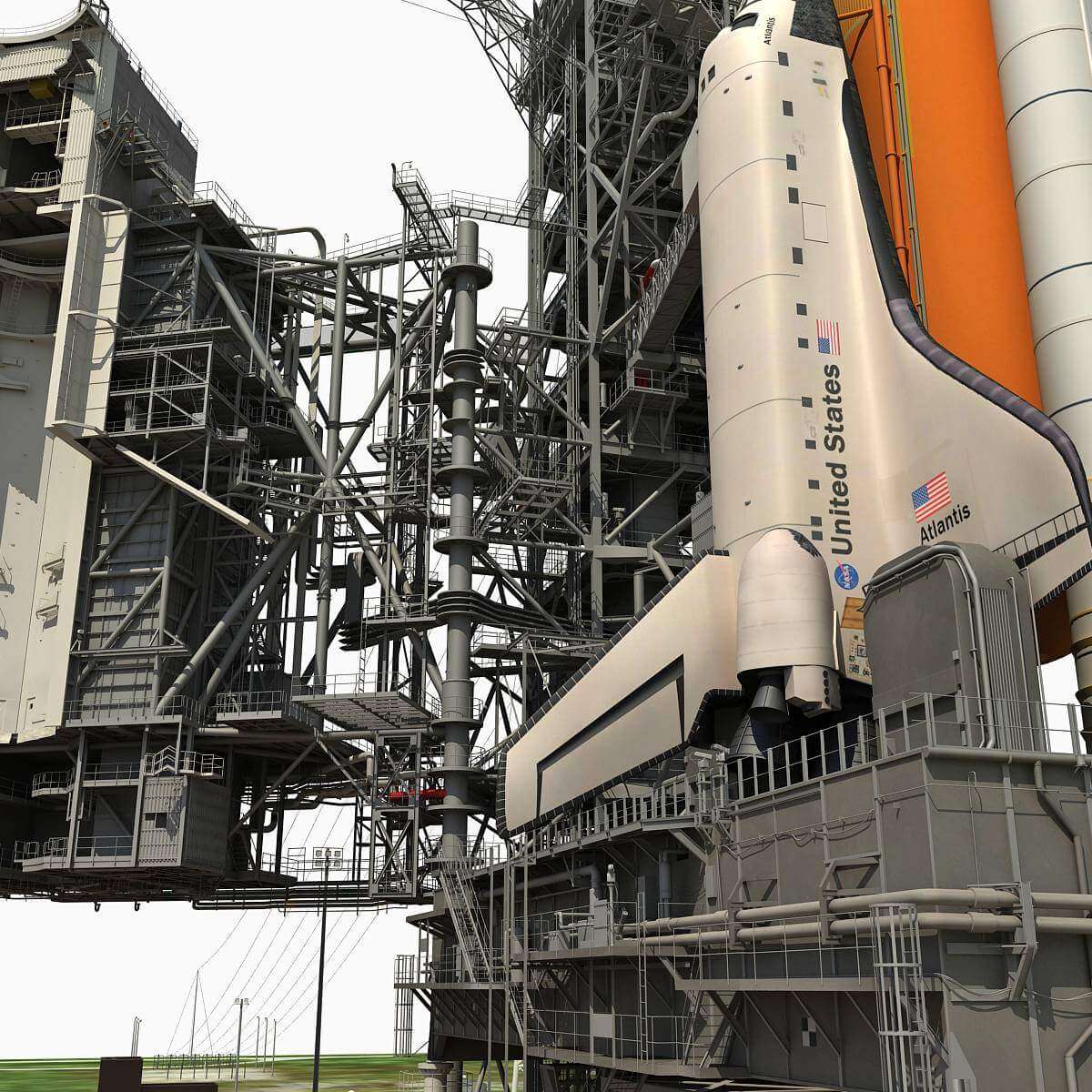 NASA Launch Complex 39B - 3D Model by 3D Horse