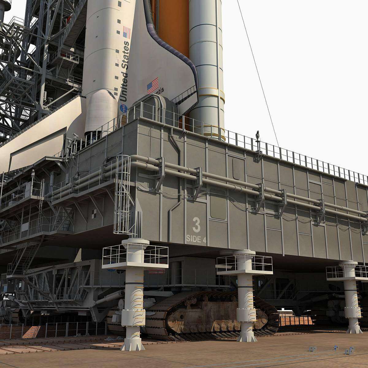 NASA Launch Complex 39B - 3D Model by 3D Horse