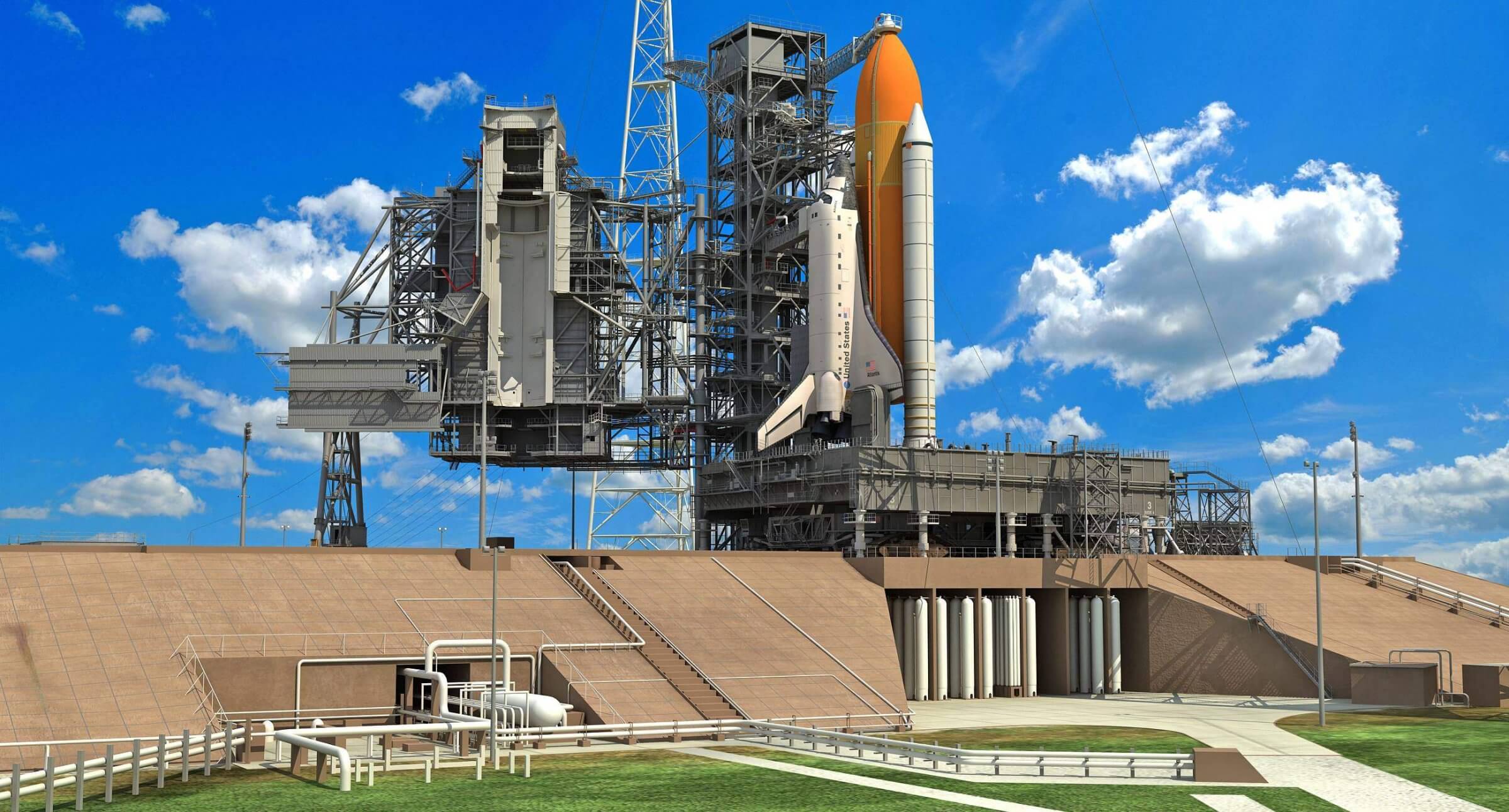 NASA Launch Complex 39B - 3D Model by 3D Horse
