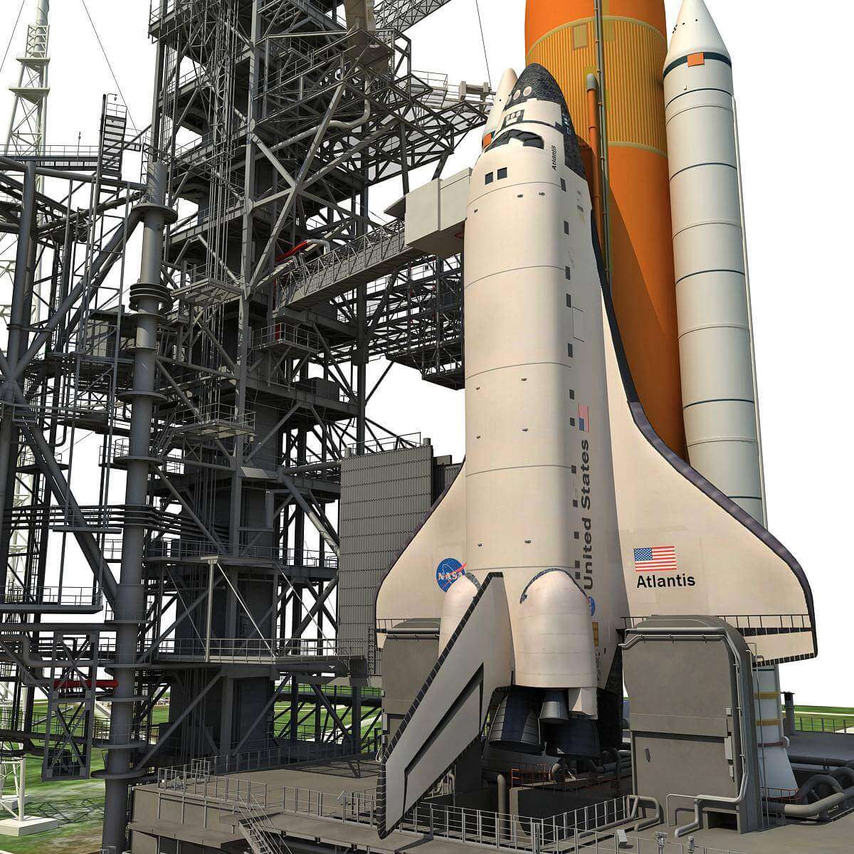NASA Launch Complex 39B - 3D Model by 3D Horse