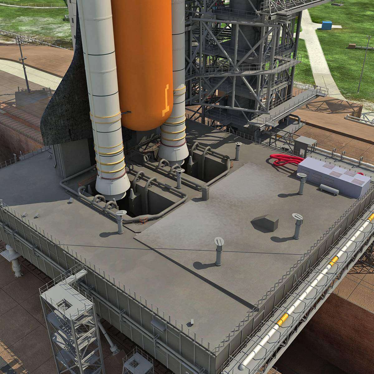 NASA Launch Complex 39B - 3D Model by 3D Horse