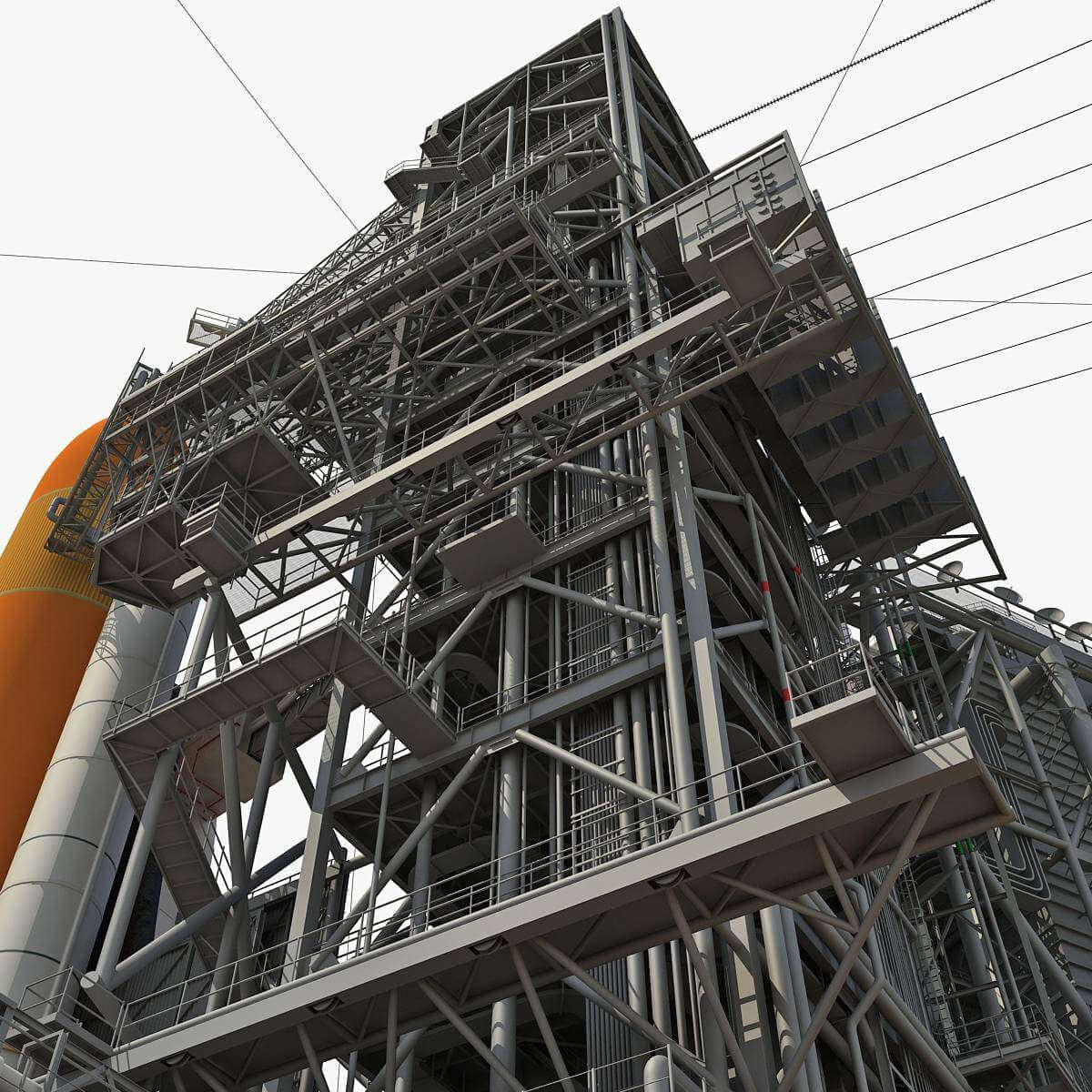 NASA Launch Complex 39B - 3D Model by 3D Horse
