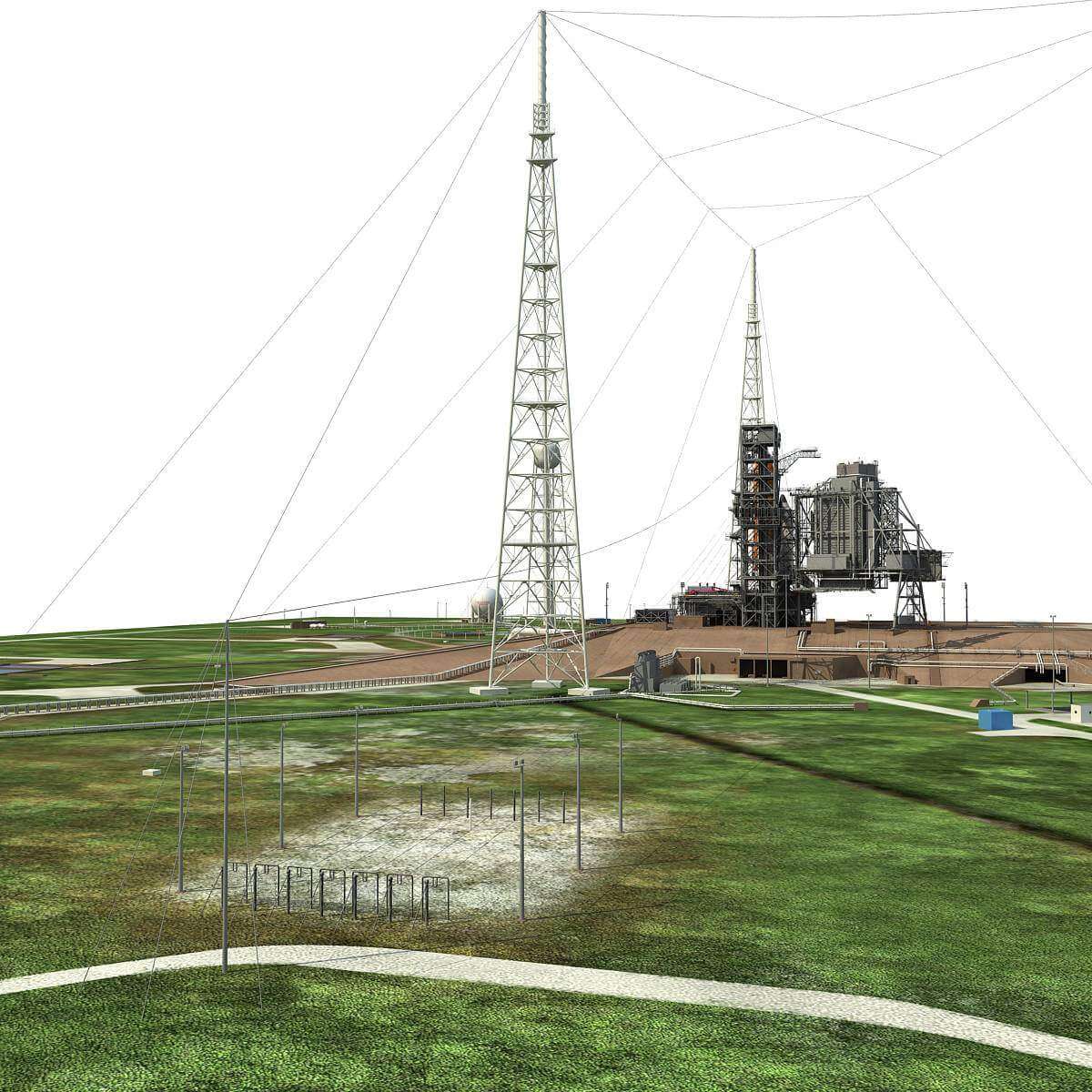 NASA Launch Complex 39B - 3D Model by 3D Horse
