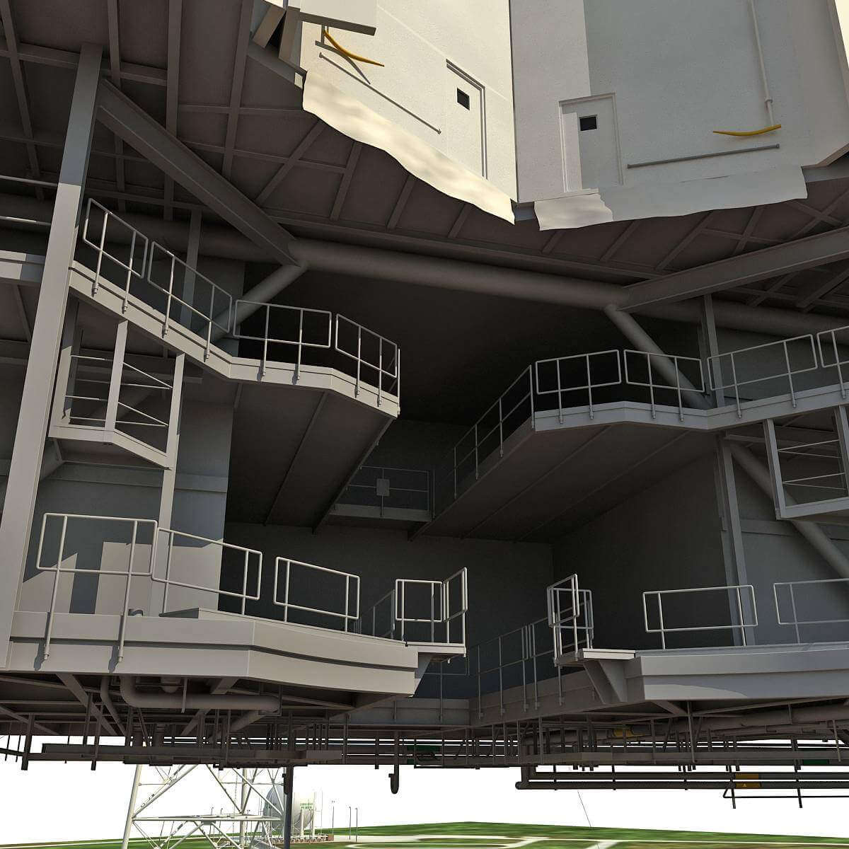 NASA Launch Complex 39B 3D Model