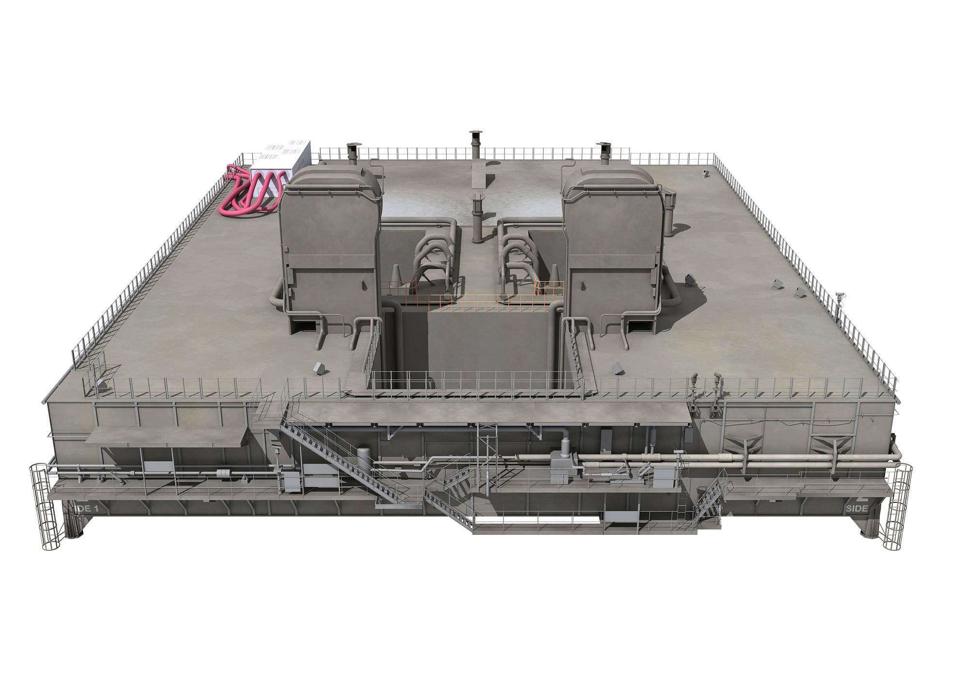 NASA Mobile Launch Platform V2 - 3D Model by 3D Horse