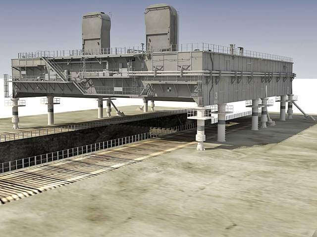 NASA Mobile Launch Platform - 3D Model by 3D Horse