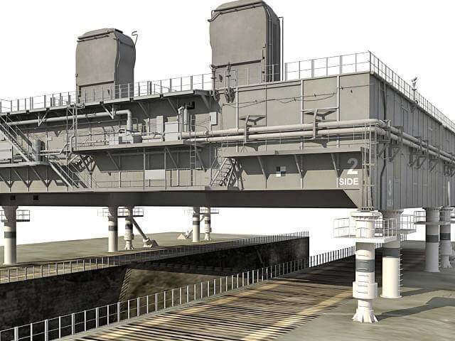 NASA Mobile Launch Platform - 3D Model by 3D Horse