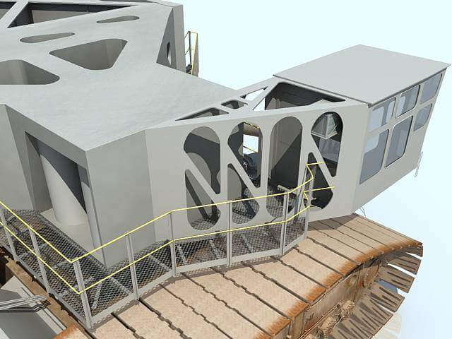 NASA Shuttle Crawler Transporter - 3D Model by 3D Horse
