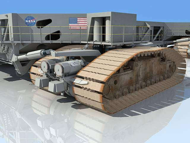 NASA Shuttle Crawler Transporter - 3D Model by 3D Horse