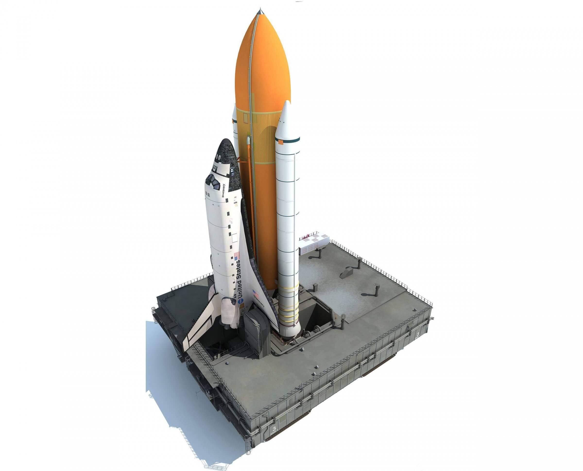 NASA Shuttle Launch Pad - 3D Model by 3D Horse