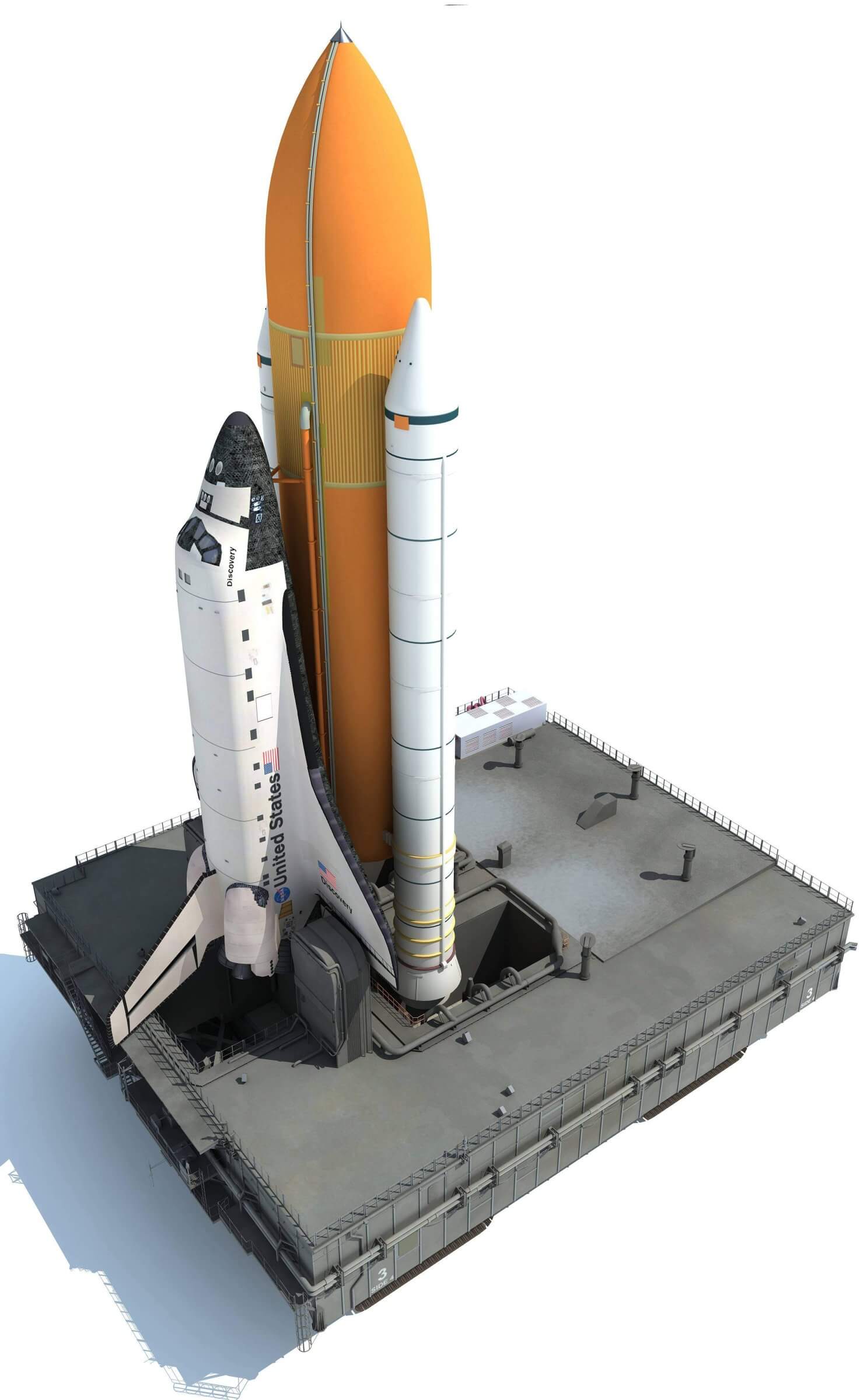NASA Shuttle Launch Pad - 3D Model by 3D Horse