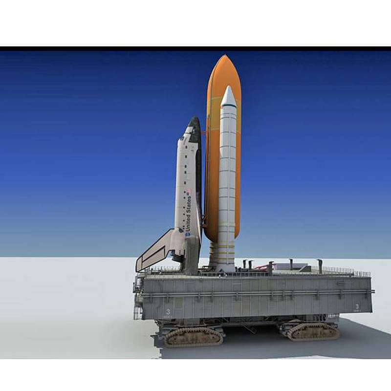 NASA Shuttle Launch Pad - 3D Model by 3D Horse
