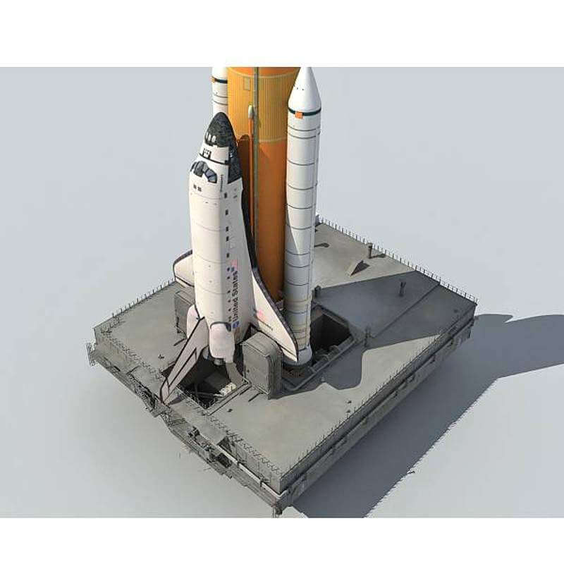 NASA Shuttle Launch Pad - 3D Model by 3D Horse