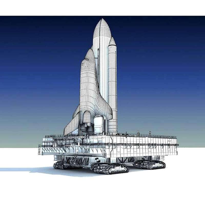 NASA Shuttle Launch Pad - 3D Model by 3D Horse