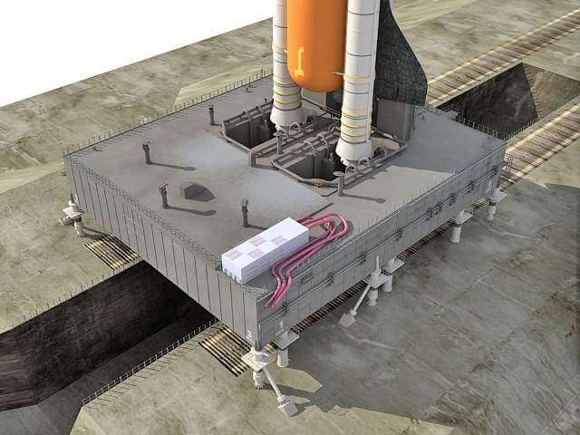 NASA Space Shuttle with MLP - 3D Model by 3D Horse