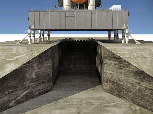 NASA Space Shuttle with MLP - 3D Model by 3D Horse