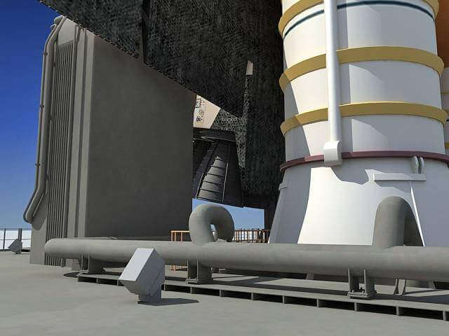 NASA Space Shuttle with MLP - 3D Model by 3D Horse