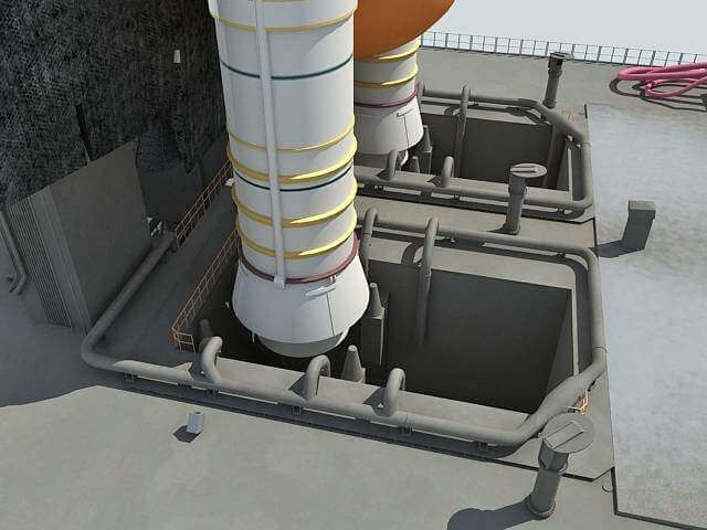 NASA Space Shuttle with MLP - 3D Model by 3D Horse