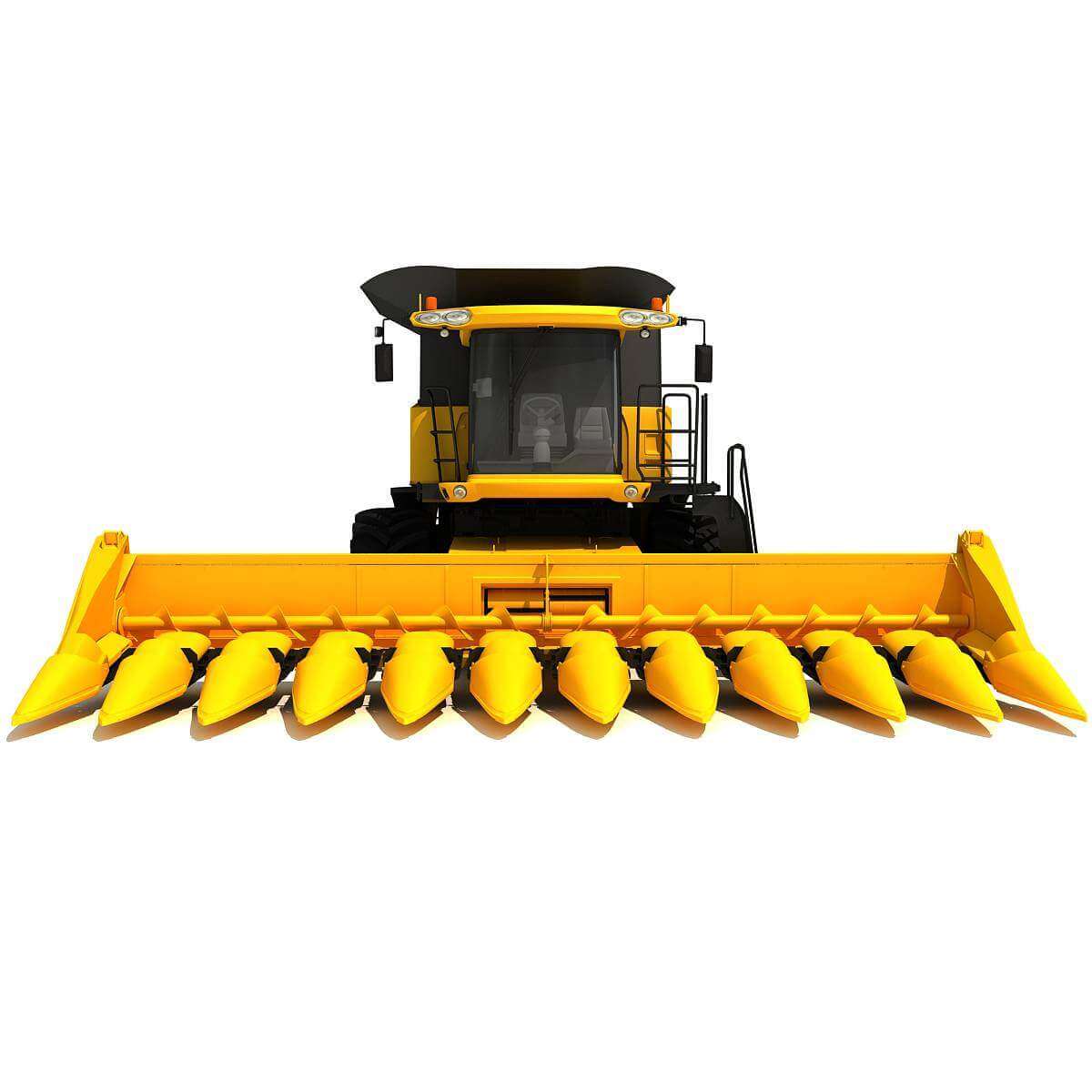 New Holland Harvester - 3D Model by 3D Horse