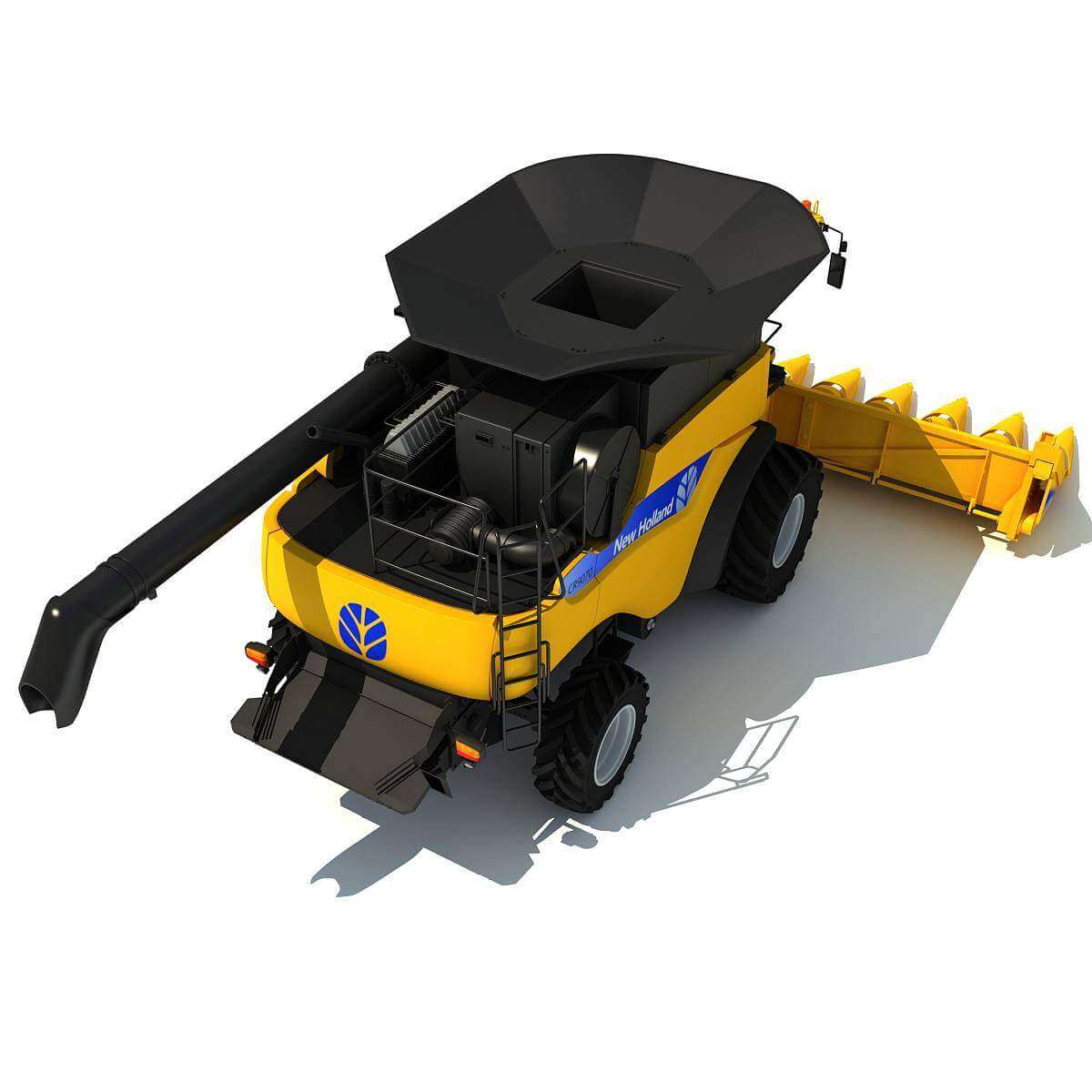 New Holland Harvester - 3D Model by 3D Horse