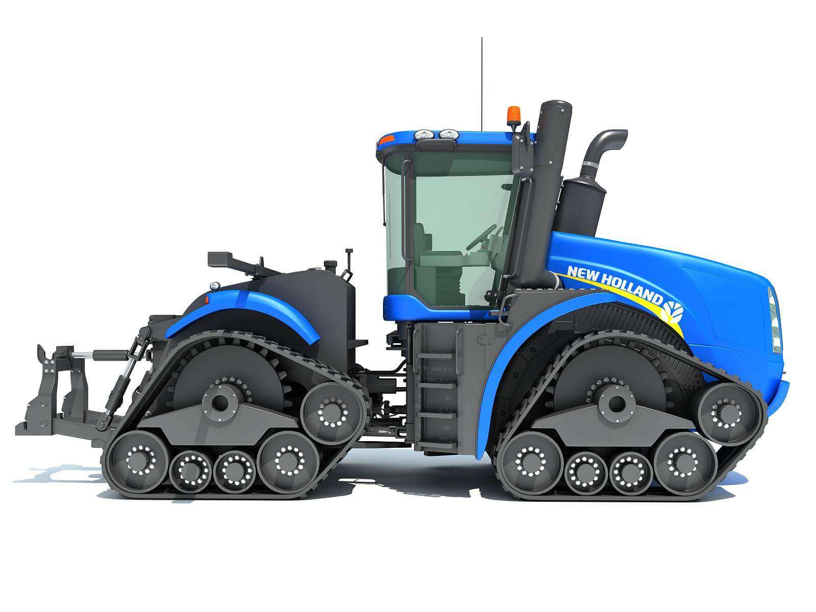 New Holland Track Tractor - 3D Model by 3D Horse