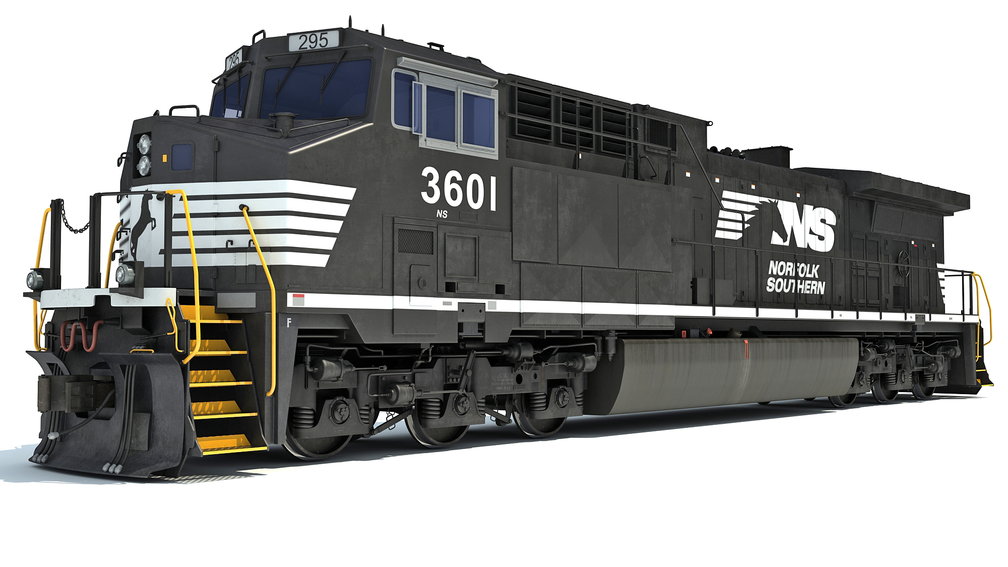 Norfolk Southern Locomotive - 3D Model by 3D Horse