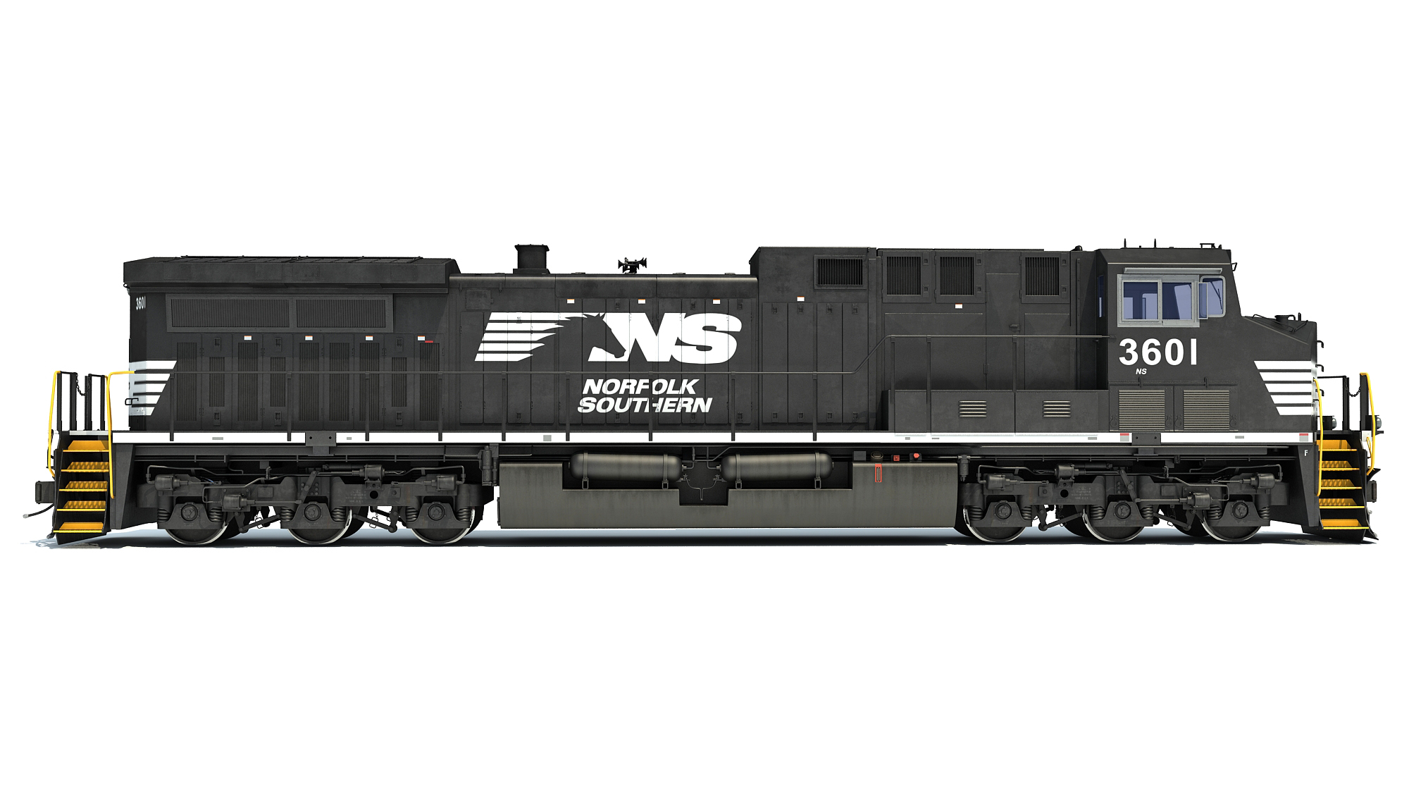 Norfolk Southern Locomotive - 3D Model by 3D Horse