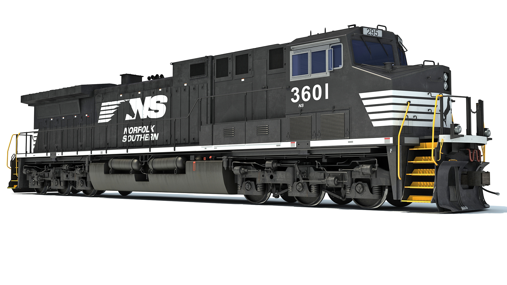 Norfolk Southern Locomotive - 3D Model by 3D Horse