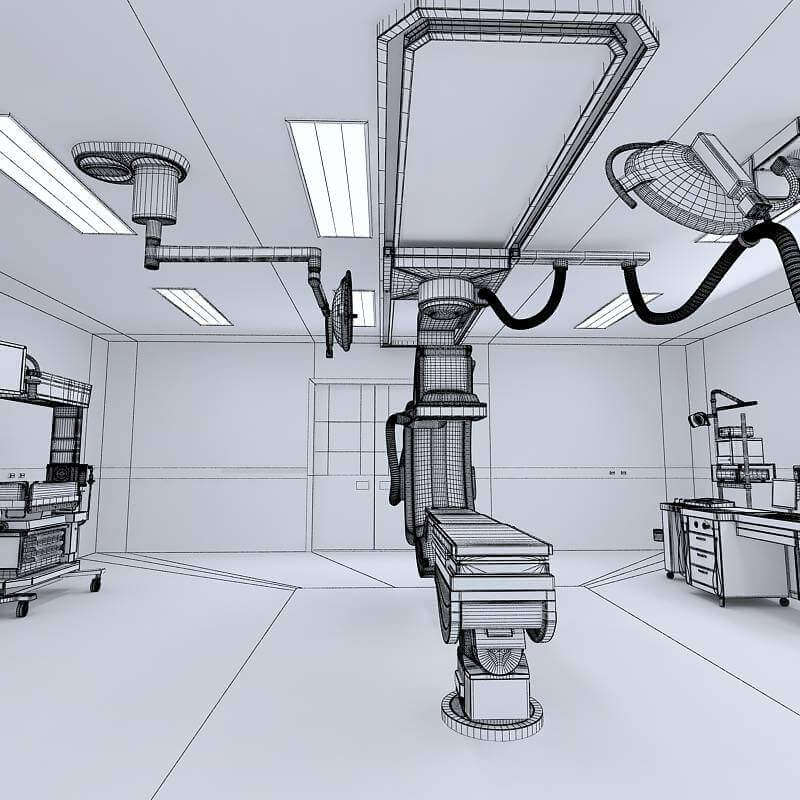 Operating Room - 3D Model by 3D Horse