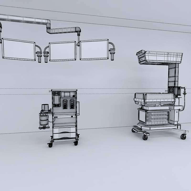 Operating Room - 3D Model by 3D Horse