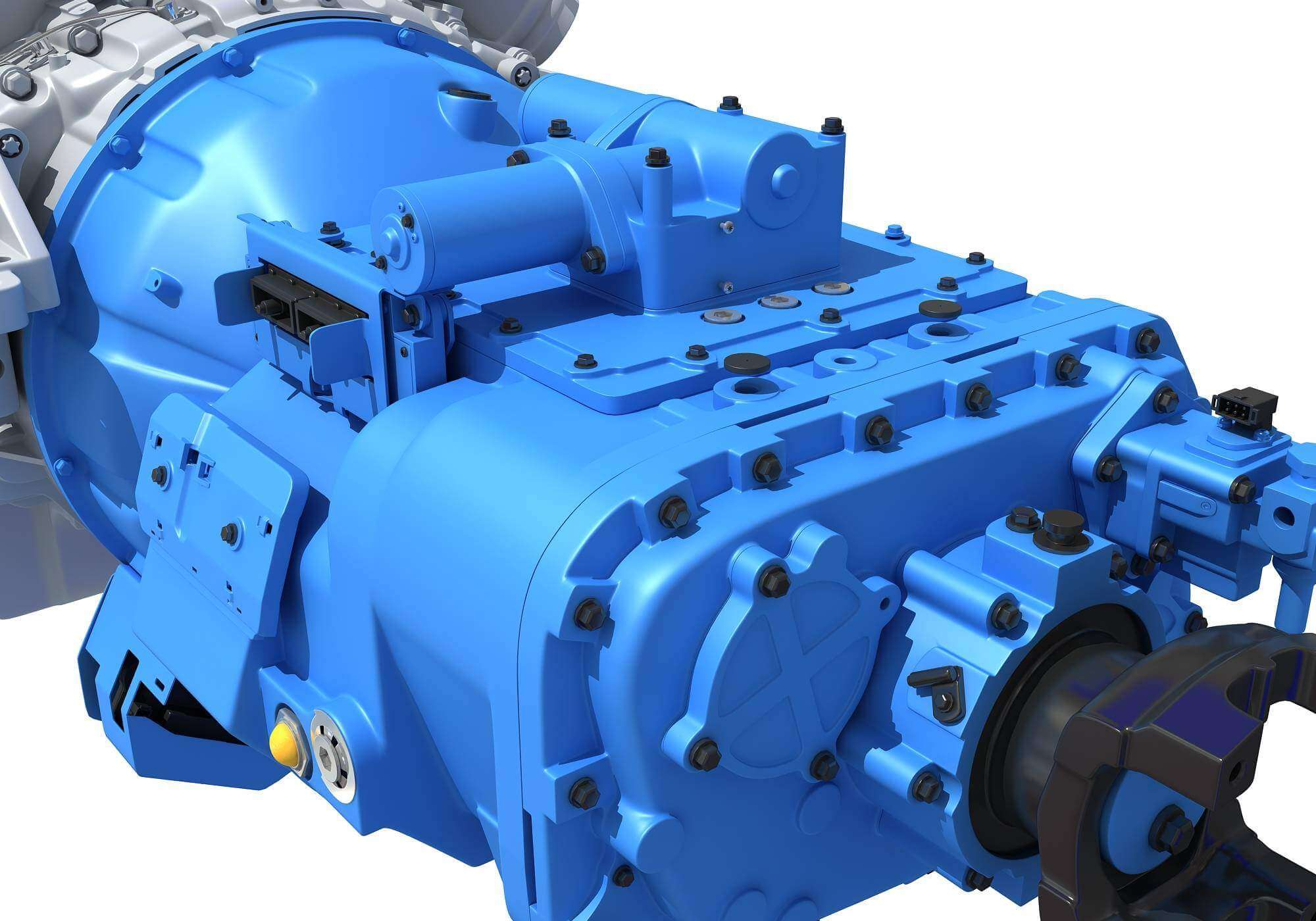 PACCAR MX-13 Engine with Eaton Transmission 3D Model by 3D Horse