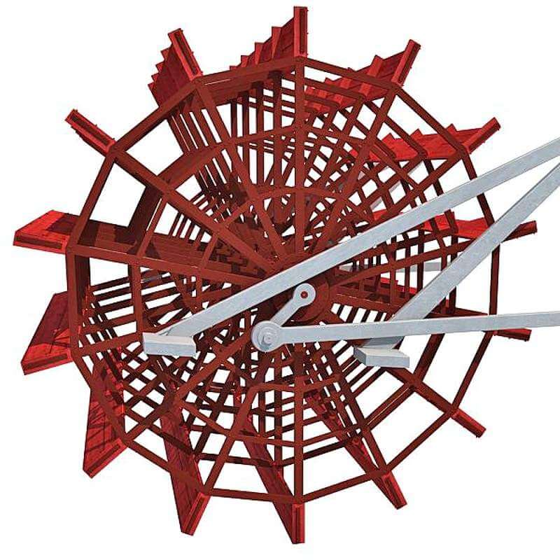 Paddle Wheel - 3D Model by 3D Horse