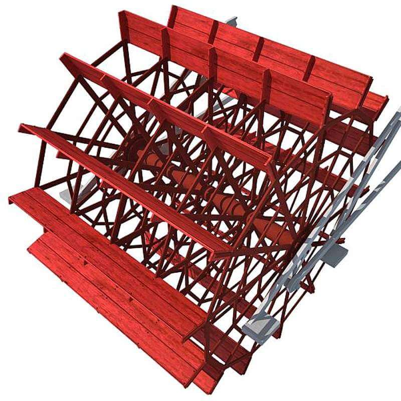 Paddle Wheel - 3D Model by 3D Horse