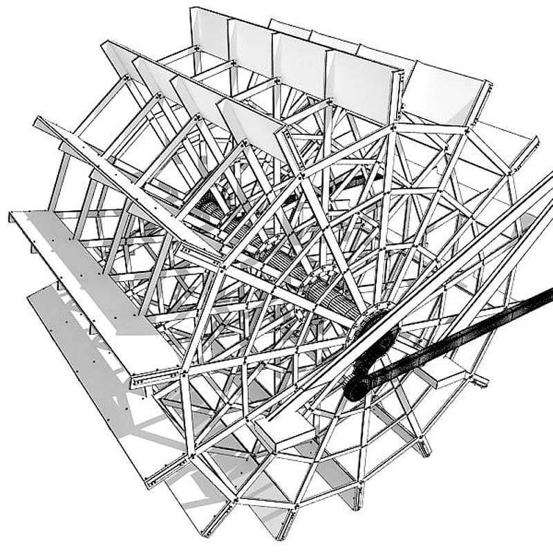 Paddle Wheel - 3D Model by 3D Horse