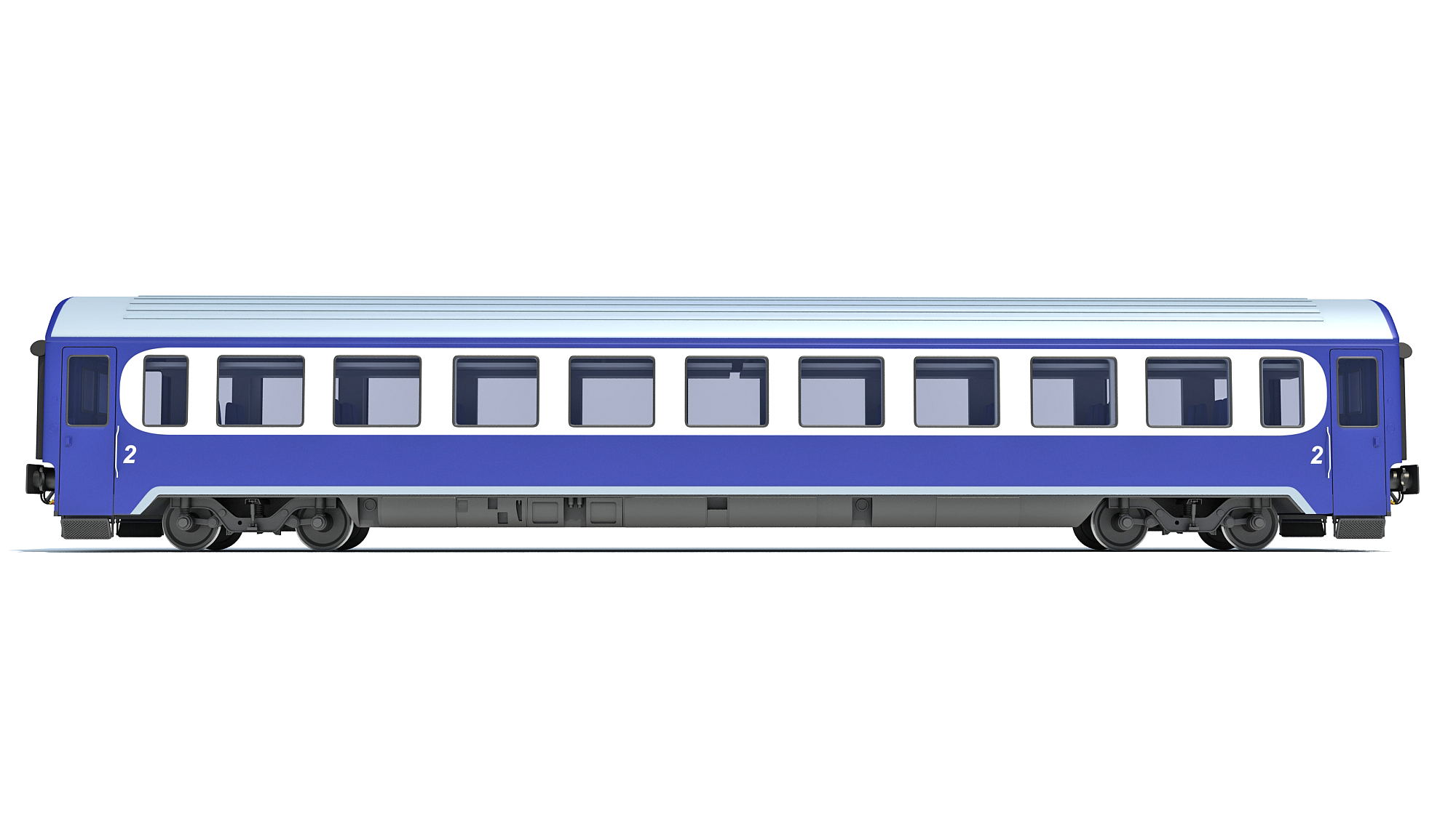 Passenger Car V9 - 3D Model by 3D Horse
