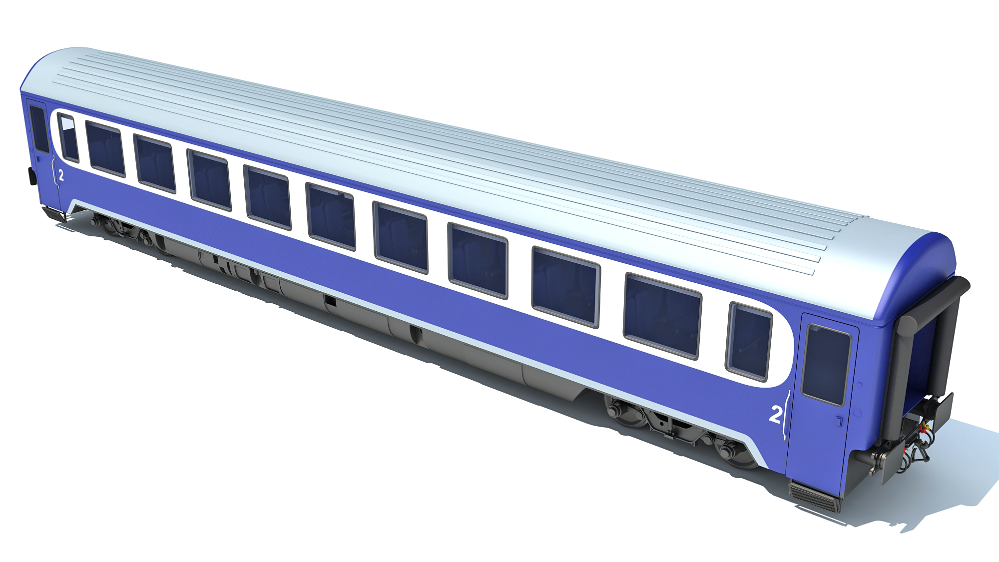 Passenger Car V9 - 3D Model by 3D Horse